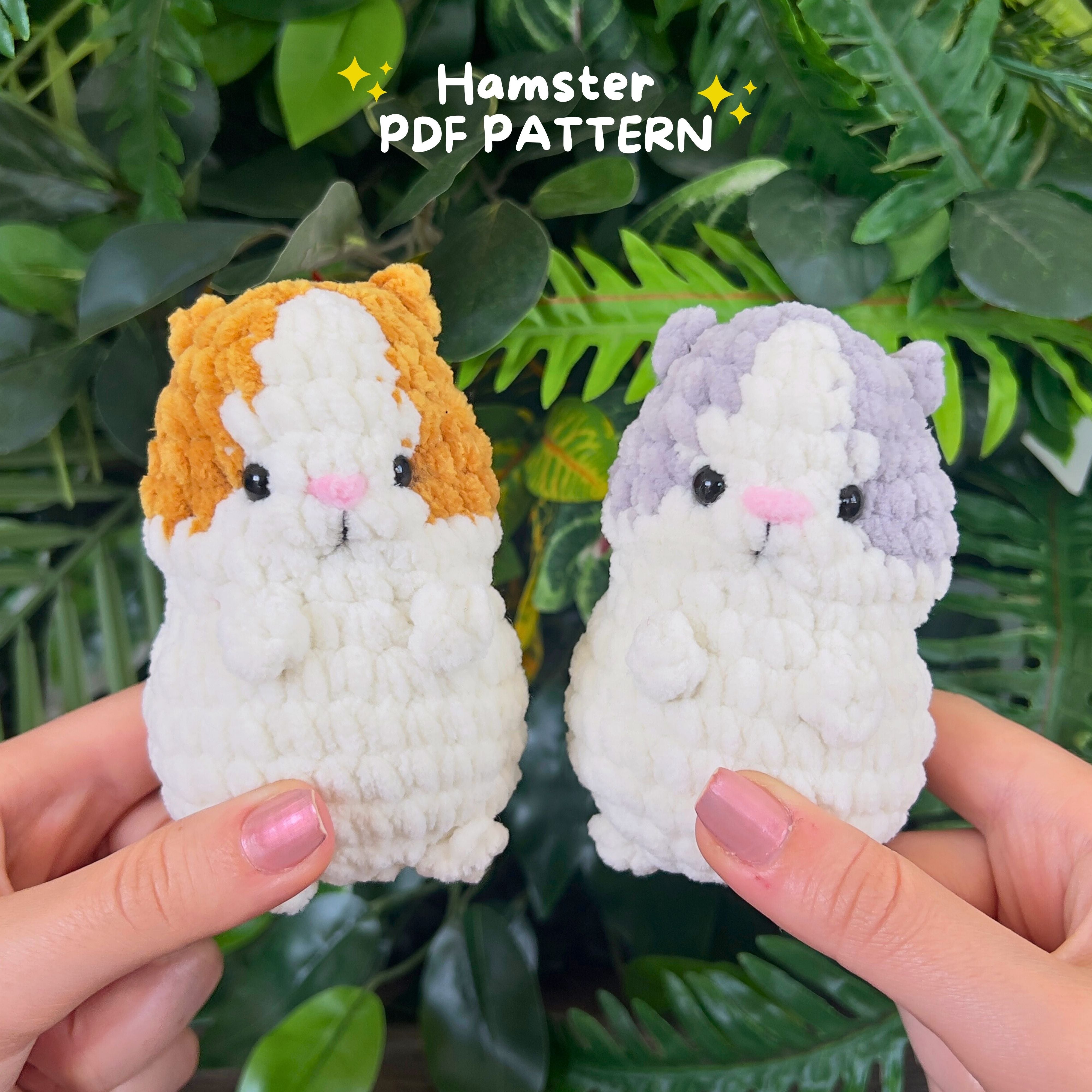 FREE Hamster Crochet Pattern PDF | English – Chance Crochet